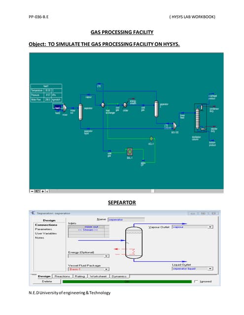 Module 6 - Subflowsheet | PPT