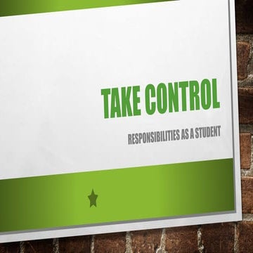Take control | PPT