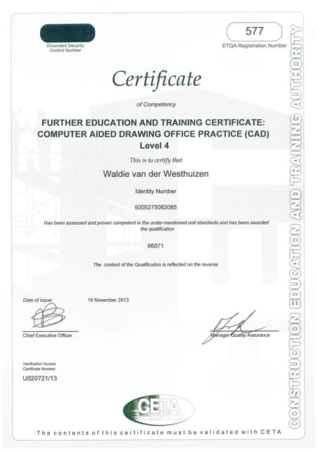 Certificate of Merit | PDF