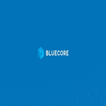 Bluecore Presentation Template | PPT