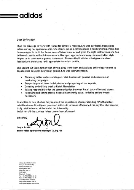 Recommendation Letter | PDF