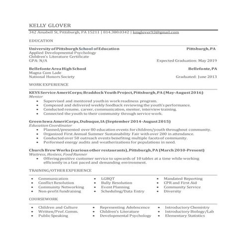 Final Resume | DOCX