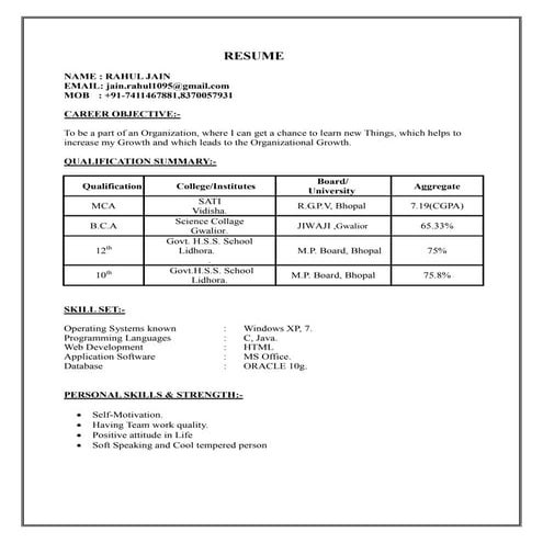 Sandeep Resume | DOCX