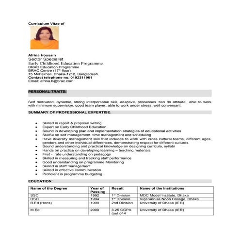 CV_Noor Izzati Binti Mohd Radzi | DOC