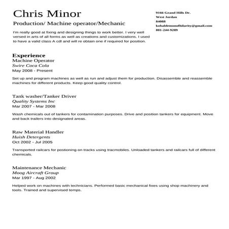 Brad's resume | DOCX