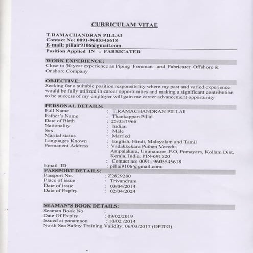 Resume & certificate | PDF
