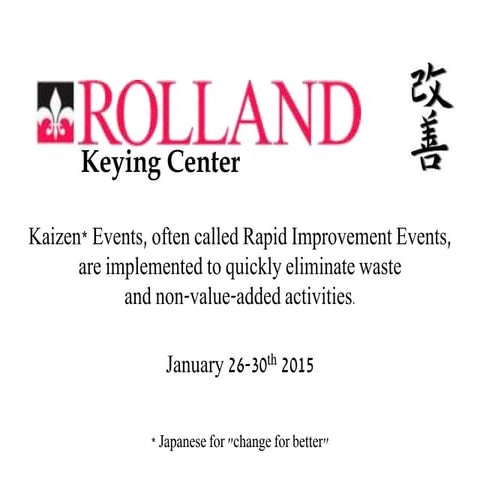 Rolland Keying Center RIE Presentation | PPTX