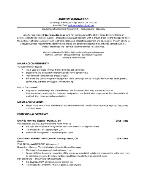William R Howell RES 033015 | PDF | Manufacturing Industry | Industries