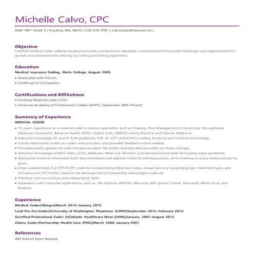 Coding Resume | PDF