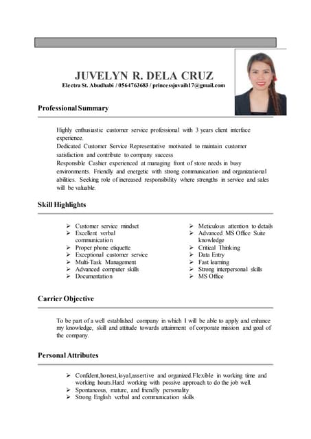 RESUME TRINSALAZAR | PDF | Business | Business and Finance