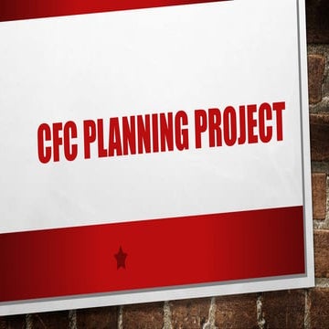 CFC Planning presentation | PPTX