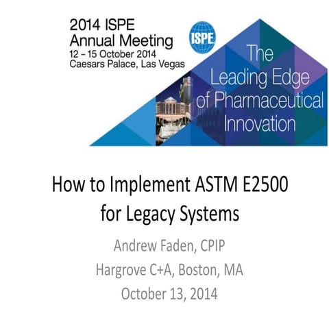 Overview of ISPE Member Benefits | PPT