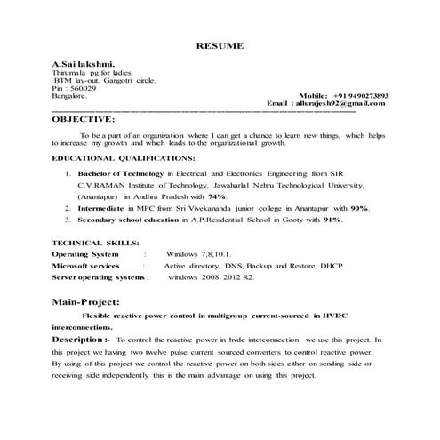 Anil resume (2) | DOCX