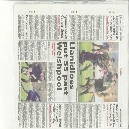Tom Parry - County Times Rugby | PDF