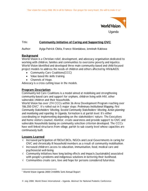 Empowering Communities: A Look at United Aid Group’s Impactful Work | PPT