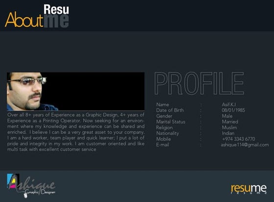 Ashique Ibrahim presentations