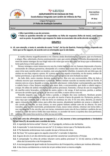 Esquema rimatico e versos | PDF