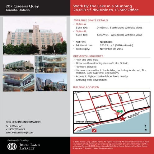 financial core toronto commercial real estate july 1 | PDF