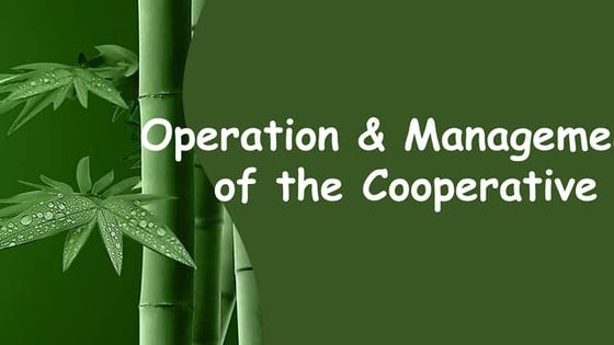Some Important Cooperative Practices | PDF | Business Accounting ...