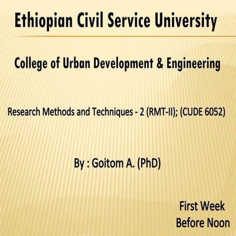 2 First Week research methodology .ppt.ppt