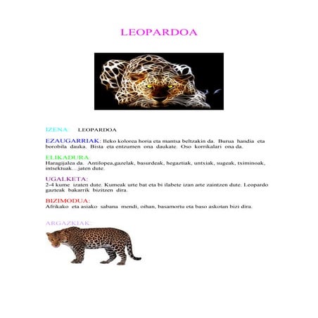 1 fitxa animaliak | DOC