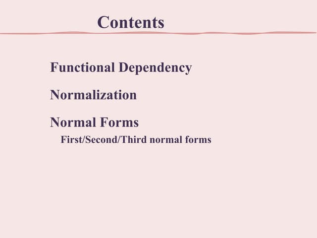Normalization in DBMS | PPTX