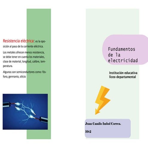 ELECTRICIDAD, CORRIENTE CONTINUA Y ALTERNA Y CIRCUITOS ELECTRICOS | DOCX