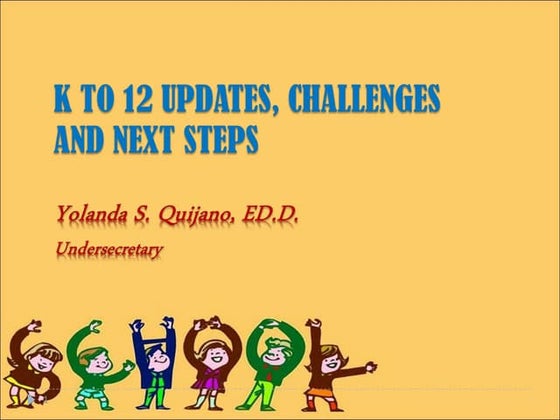 Module 1 ppt 1 K 12 framework | PPTX | Professional School | Postgraduate Education