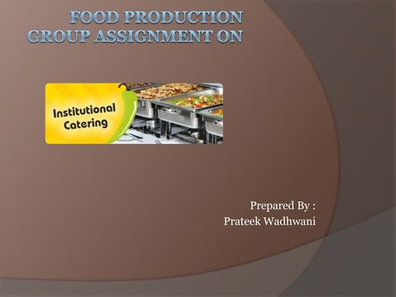 Hospital catering | PPT
