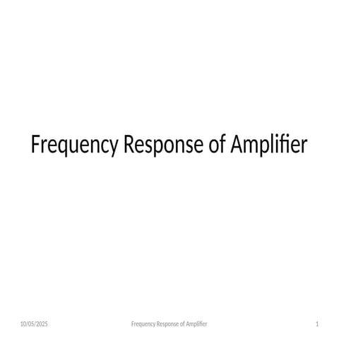 Two-stage CE amplifier | PDF