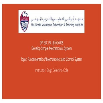 1_Fundamentals of Mechatronics and Control System.pptx