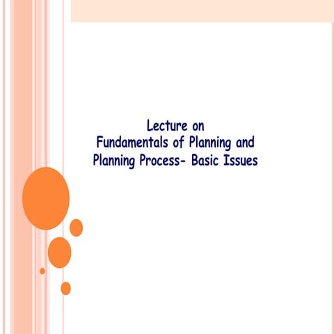 Fundamentals of Planning & Planning Process.ppt