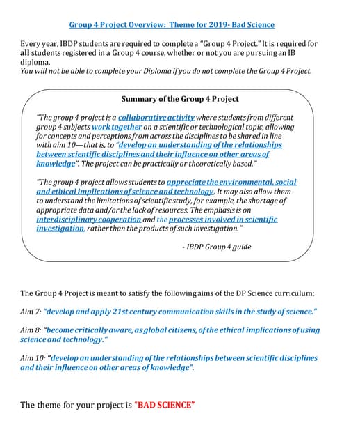 IGCSE planning an investigation student booklet | DOC