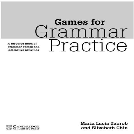 1 games for_grammar_practice | PDF