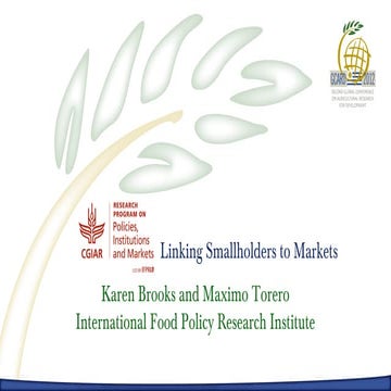 P3.2. Linking Smallholders to Markets | PPT
