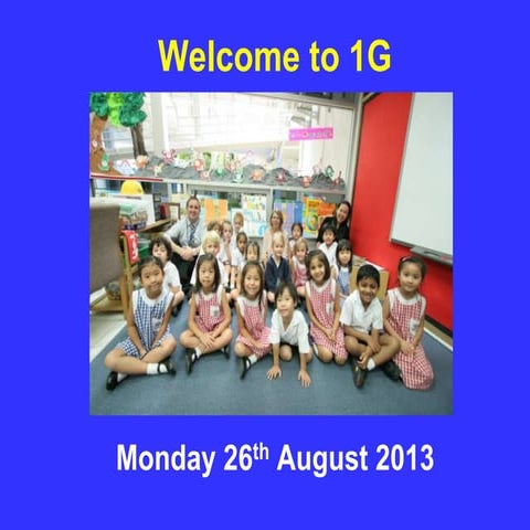 1G classroom presentation | PPTX