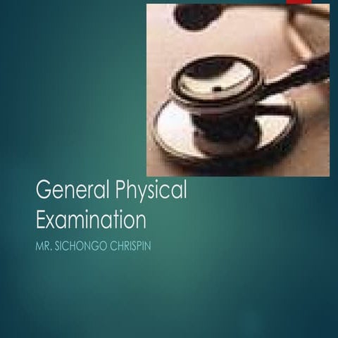 1 GENERAL EXAMINATION_CUST Mr Ntanga .ppt