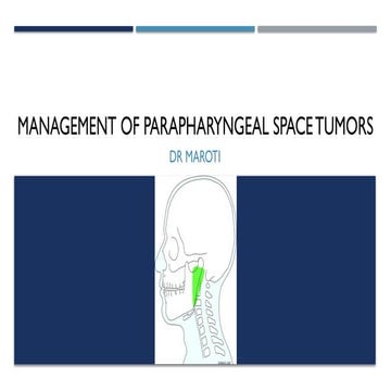 Parapharyngeal space | PPTX