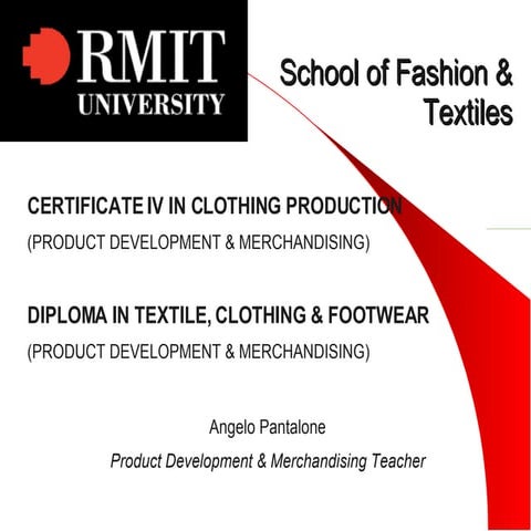 Presentation on Fashion Marketing and Management | PPTX