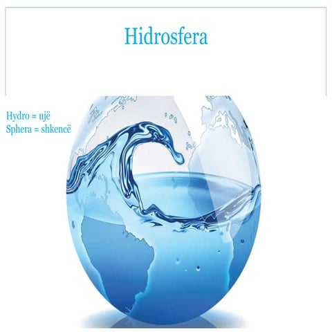 Hidrosfera | PPTX