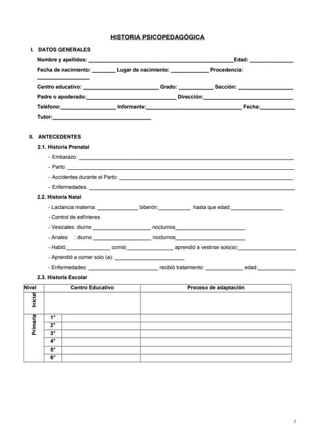 Family Folder Format Pdf