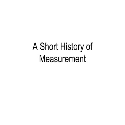 1History of Measurements.ppt
