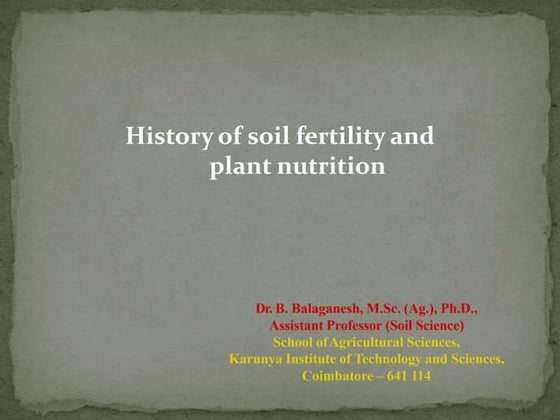 1 Soil fertility and productivity.pptx