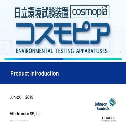hitachi environmental Testing Chamber explanation denkei | PDF