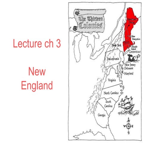 lecture 3 new england | PPT