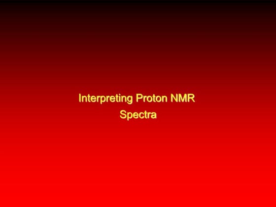 Nmr spltting pattern | PPTX