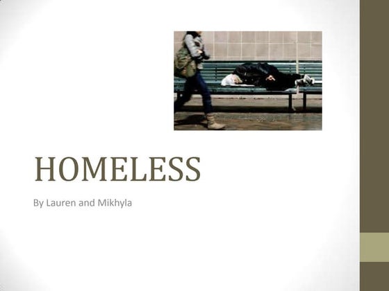 Homeless ppt (1) | PPTX