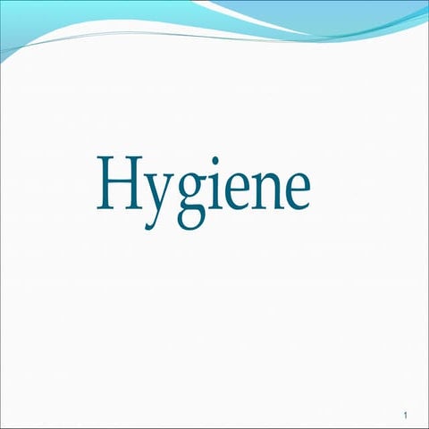 6. environmental hygeine | PPT