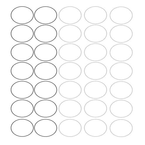 1" Blank Button Template | PDF