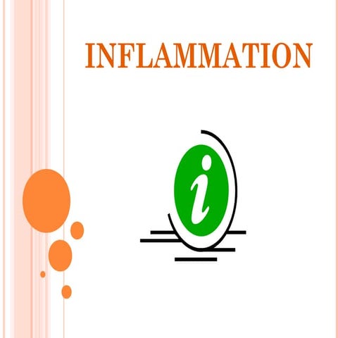 Inflammation[Pathophysiology] โดย รศ.พ.ต.อ.หญิง ดร.ศิริมา เขมะเพชร | PPT